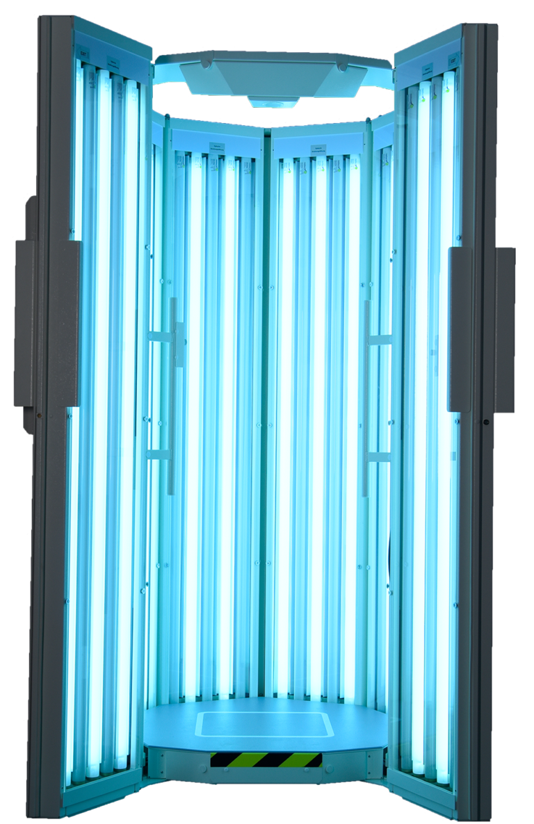 medisun 2800 Innovation PRO I moderne UV Kabine PUVA und UVB-311